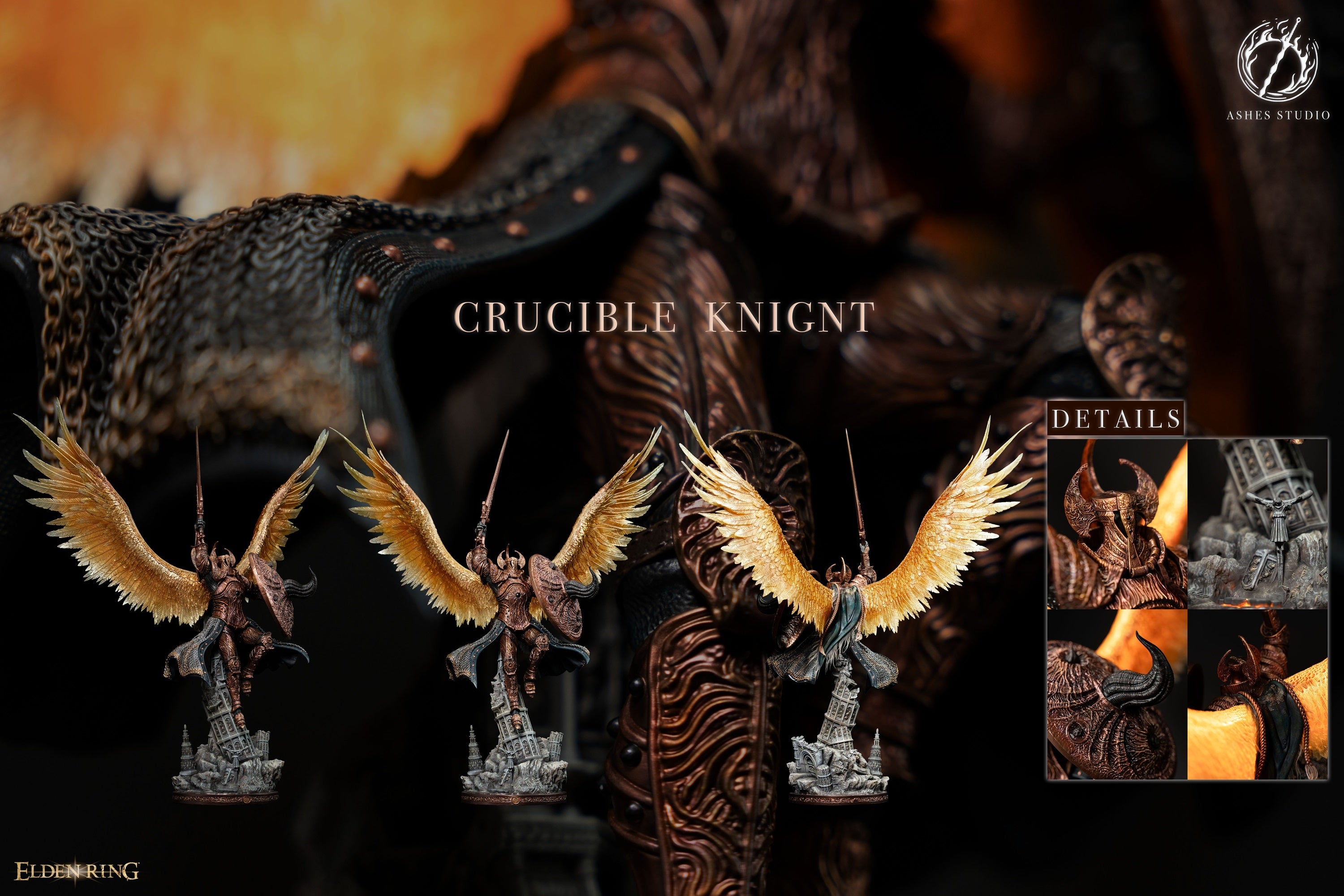 Ashes Studio - Crucible Knight [PRE-ORDER CLOSED] – GK Collectors