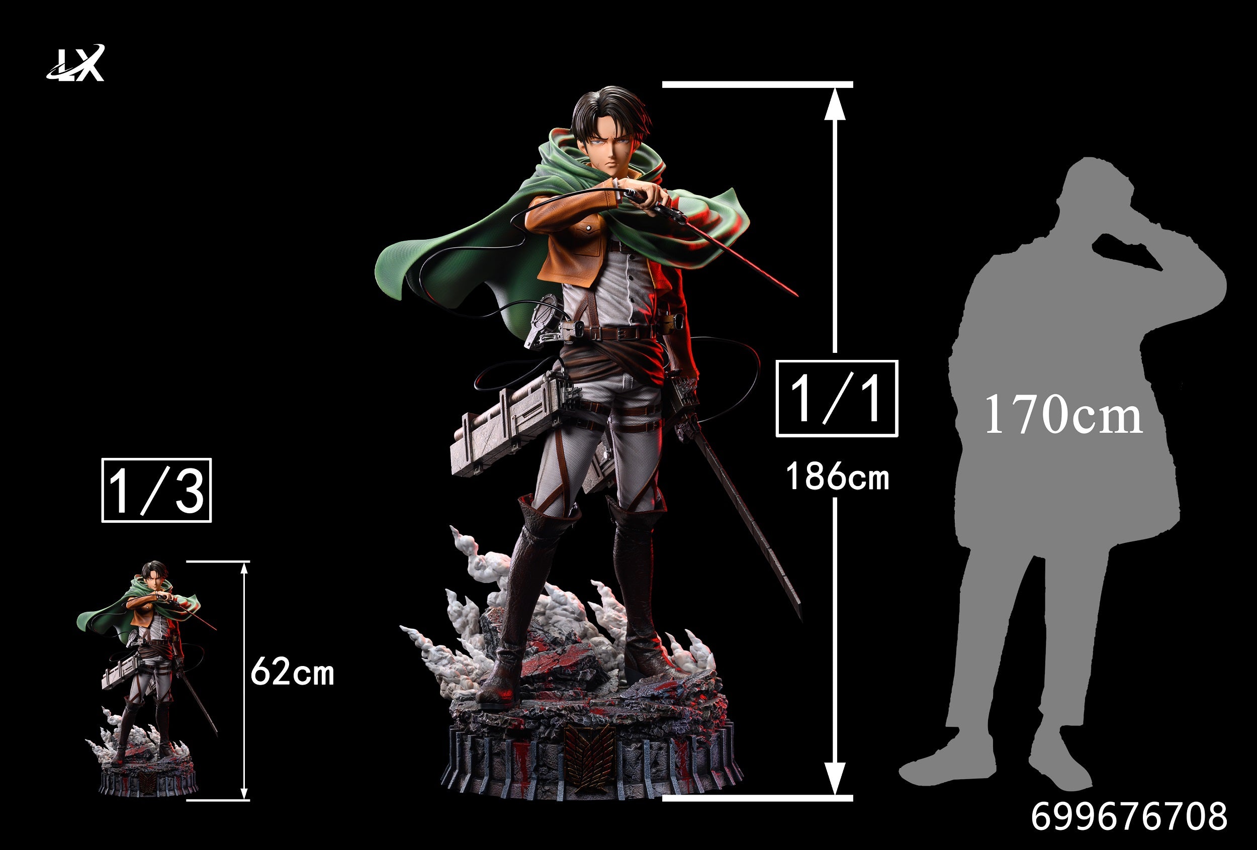 LX Studios - Levi Ackerman [PRE-ORDER CLOSED] – GK Collectors