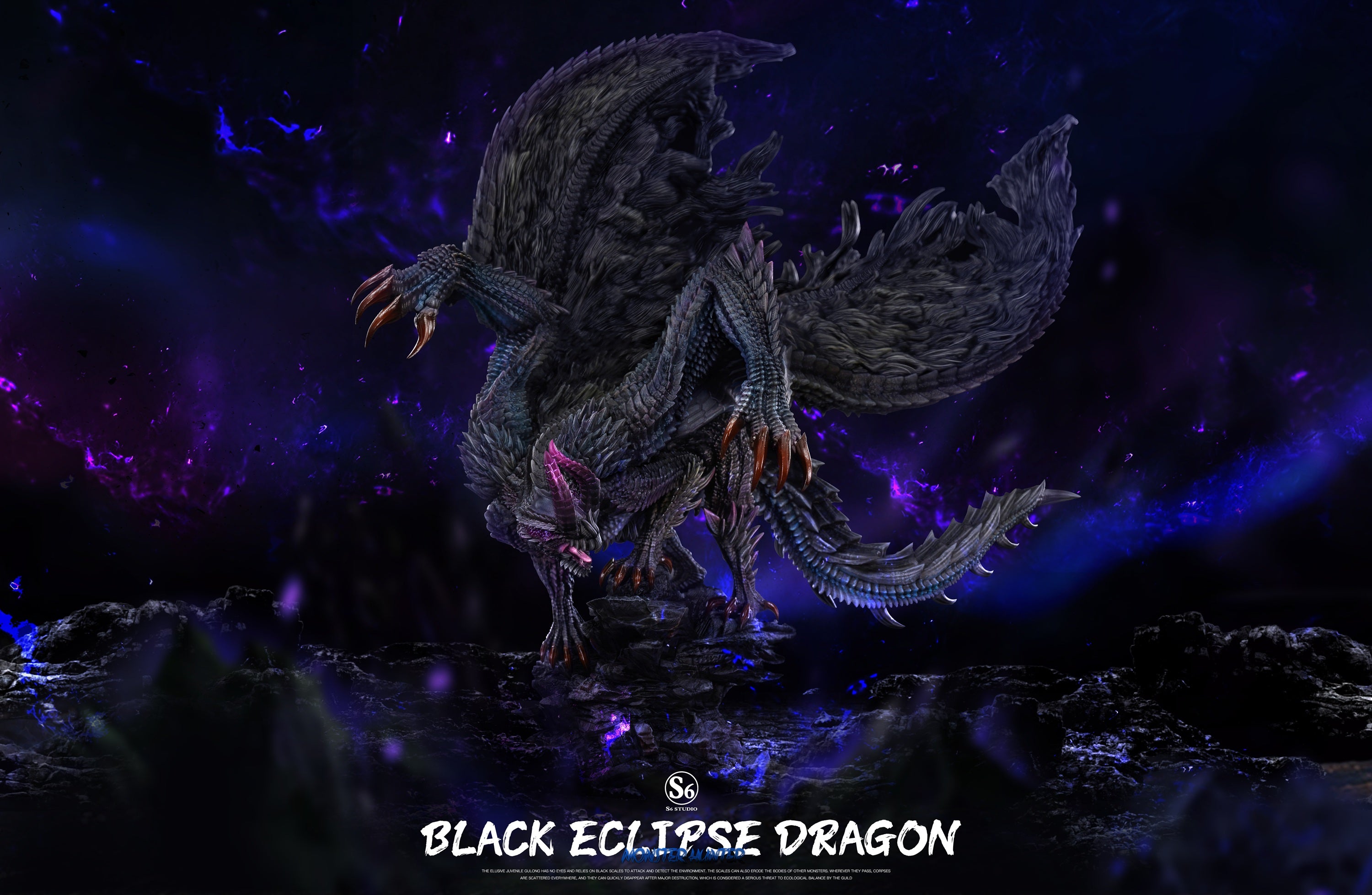 S6 Studio - Black Eclipse Wyvern [PRE-ORDER CLOSED] – GK Collectors