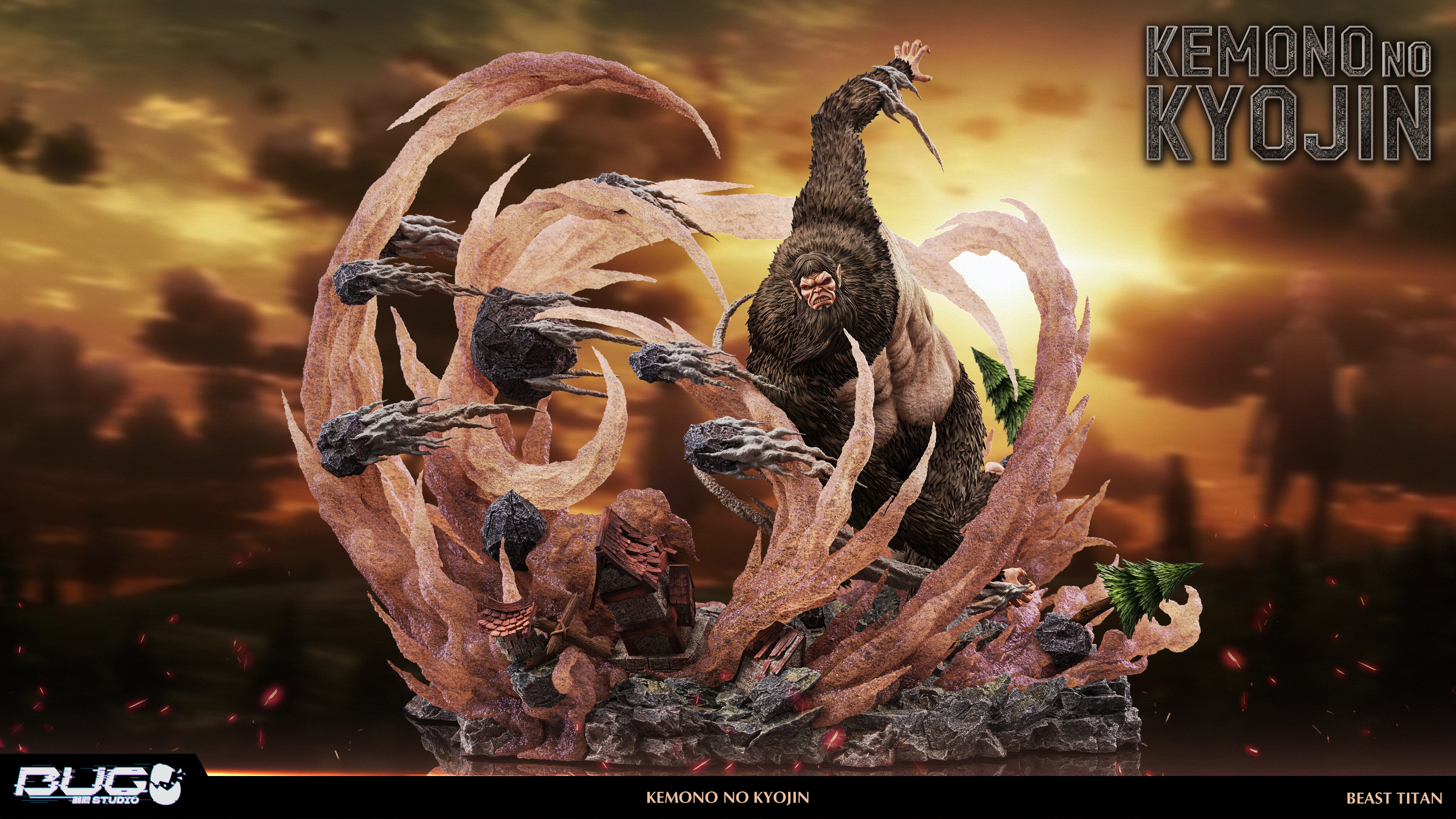 BUG Studio - Beast Titan and Little Zeke [PRE-ORDER] – GK Collectors