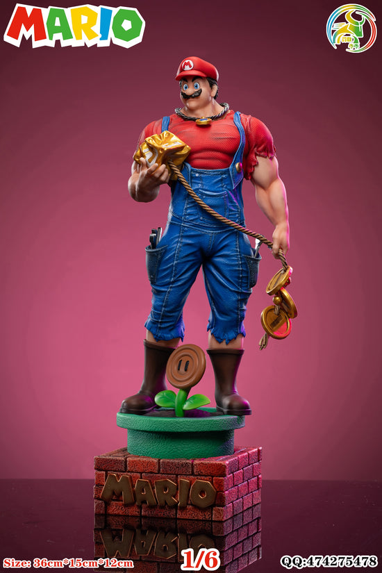 Brave Cow Studio - Muscle Mario [PRE-ORDER CLOSED] – GK Collectors