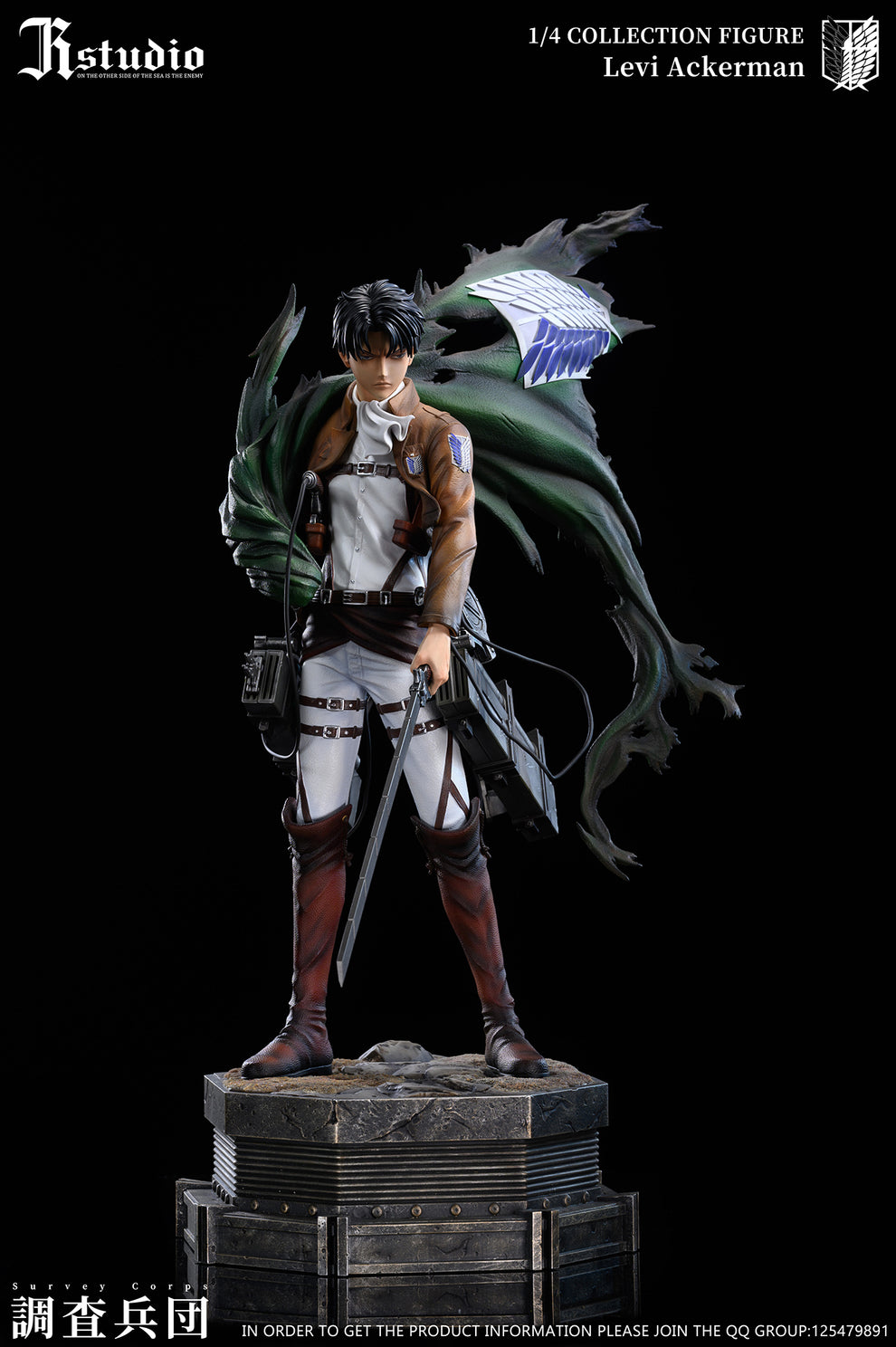 JR Studio - Levi Ackerman [PRE-ORDER CLOSED] – GK Collectors