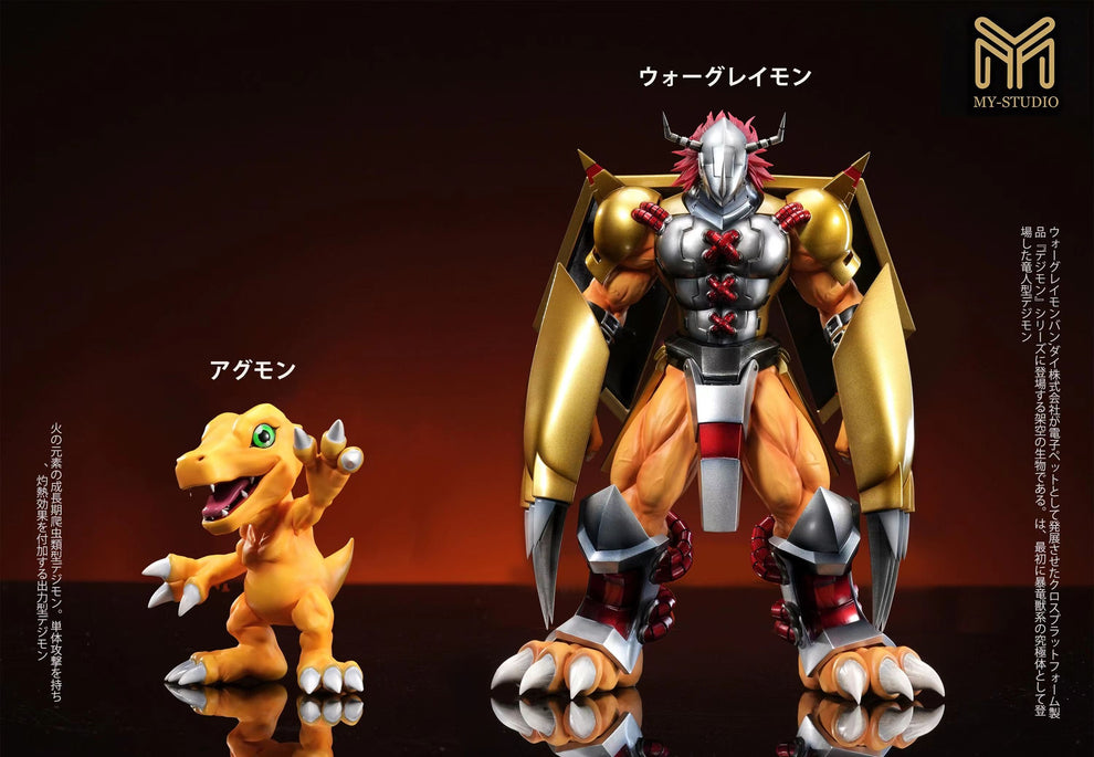MY Studio - WarGreymon and Agumon [PRE-ORDER CLOSED] – GK Collectors