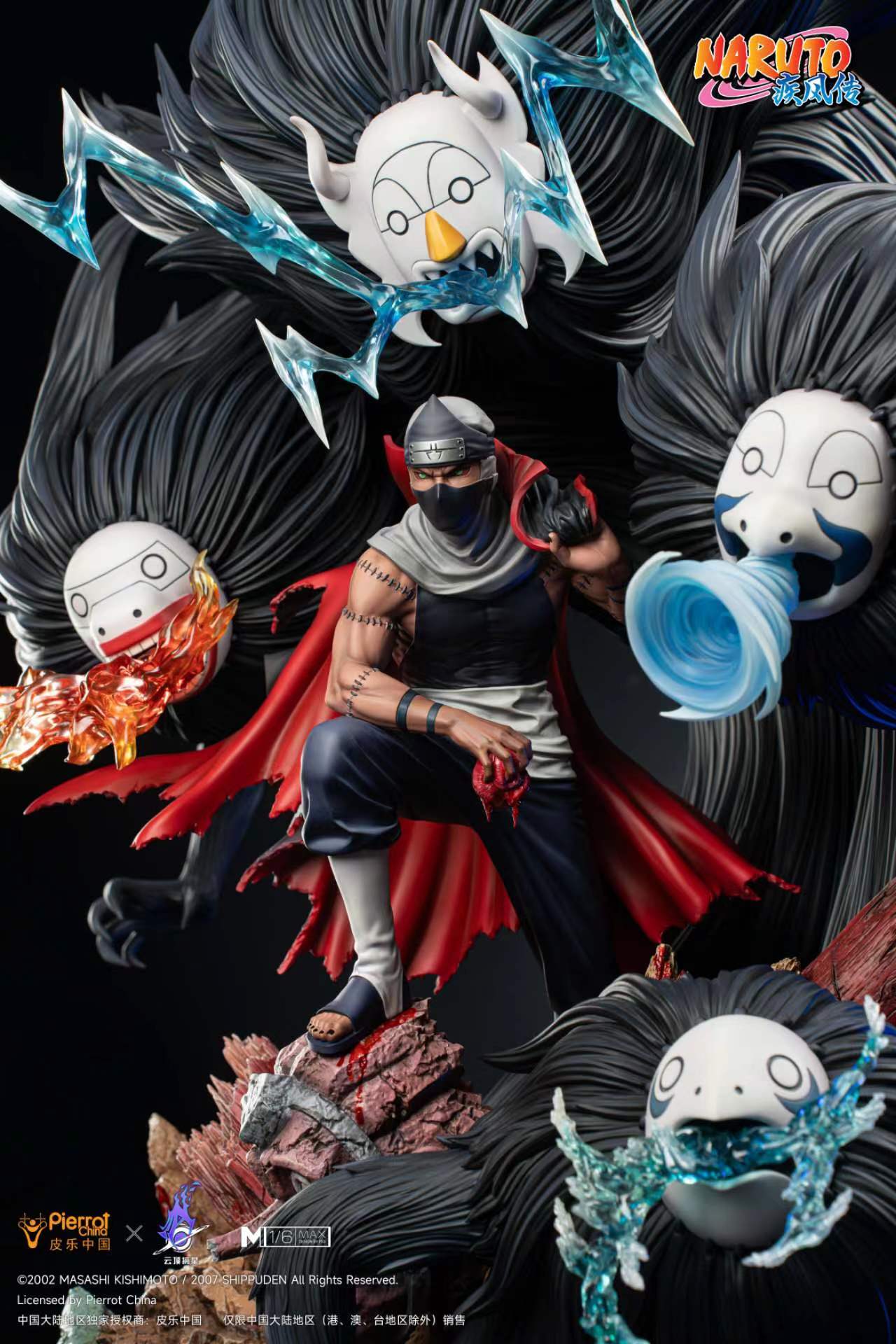 Pickstar Studios - Naruto Shippuden Akatsuki Series Kakuzu (Licensed) – GK Collectors