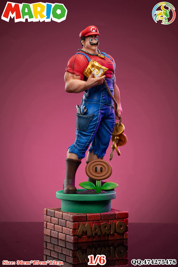 Brave Cow Studio - Muscle Mario [PRE-ORDER CLOSED] – GK Collectors