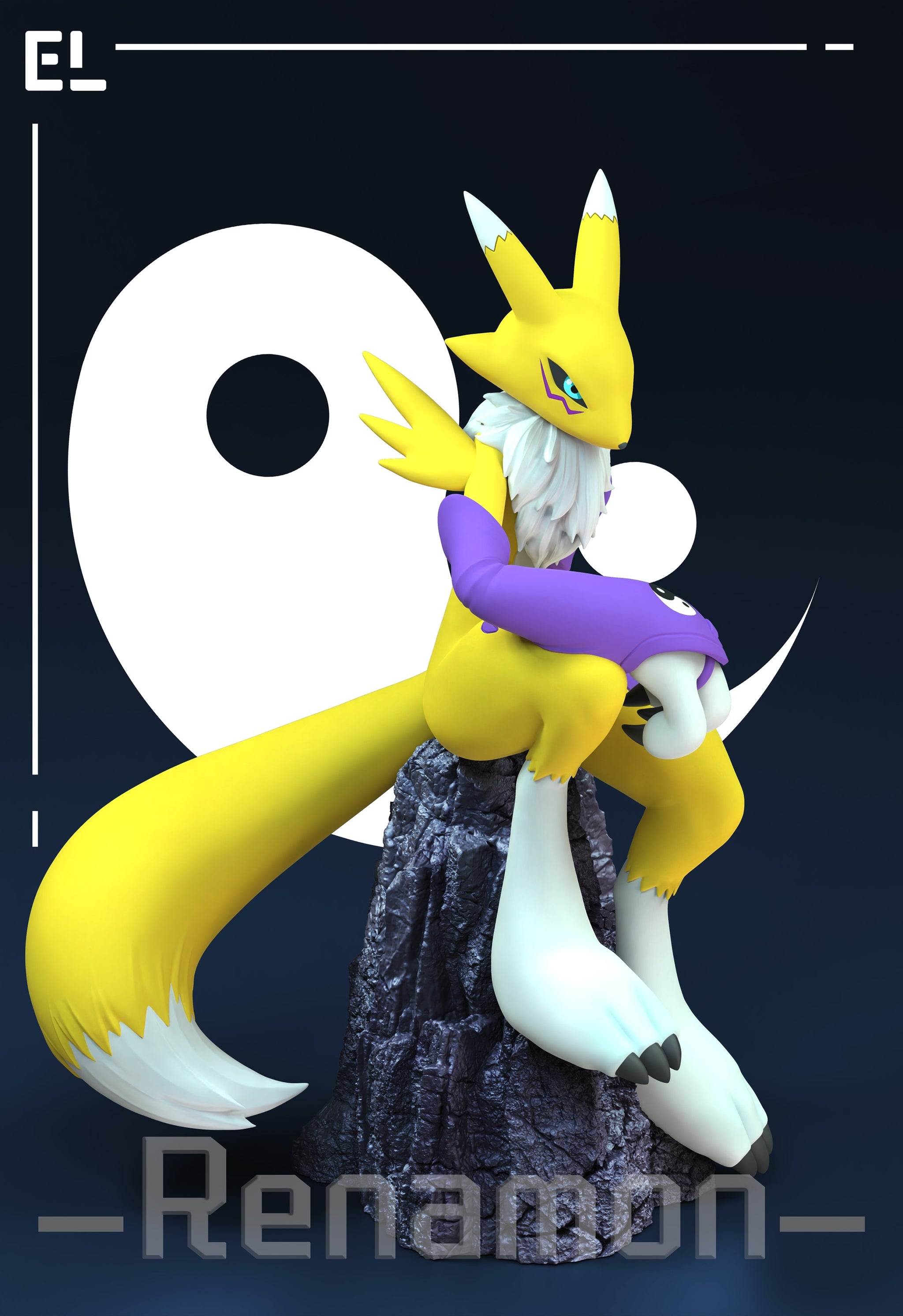 EL Studio - Renamon [PRE-ORDER CLOSED] – GK Collectors