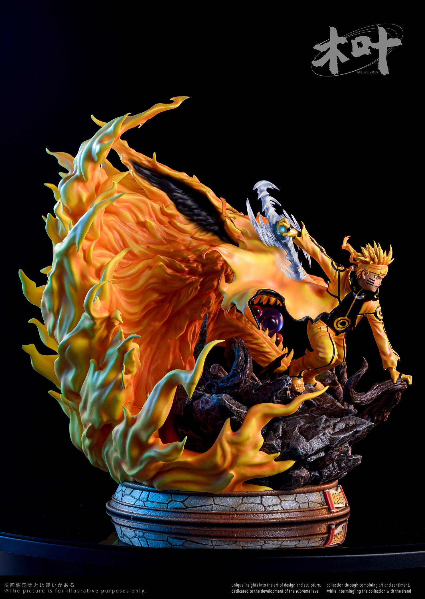 MY Studio - Ninetails Chakra Mode Naruto [IN-STOCK] – GK Collectors
