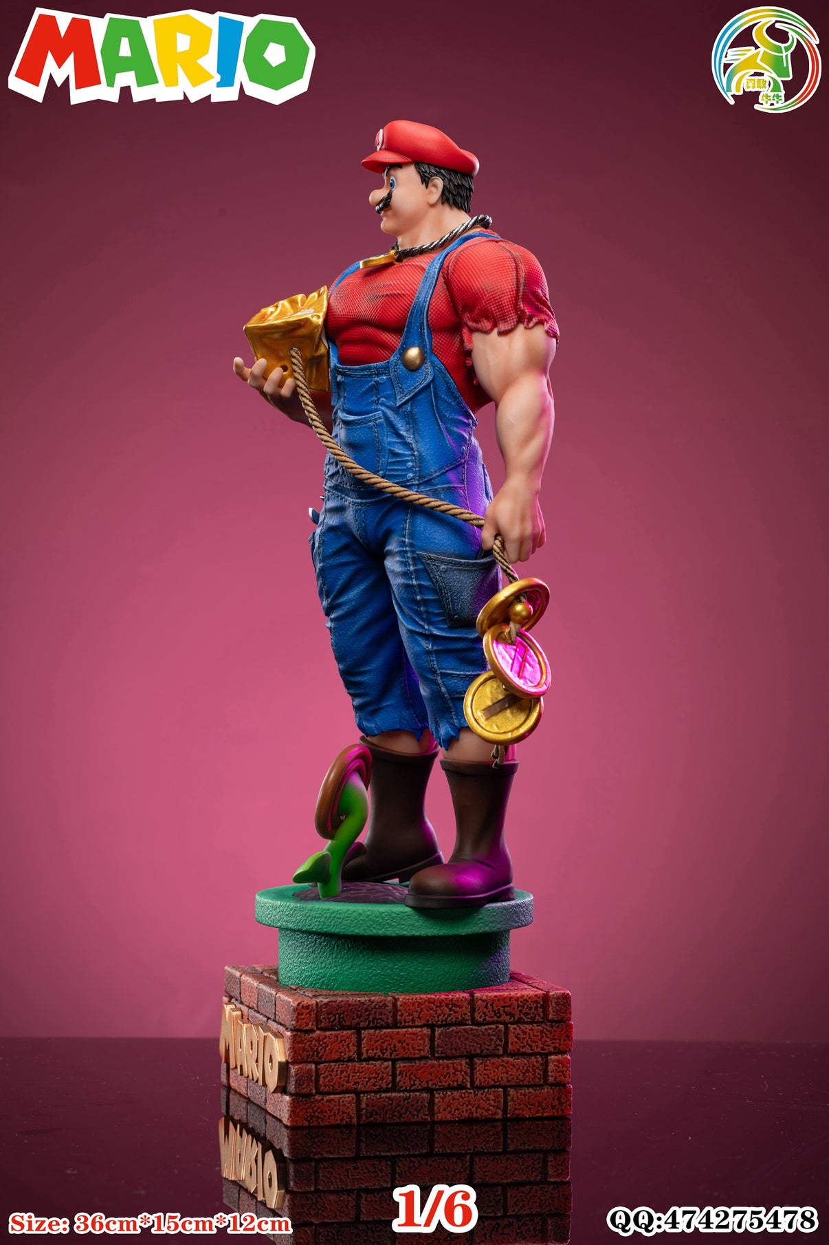 Brave Cow Studio - Muscle Mario [PRE-ORDER CLOSED] – GK Collectors