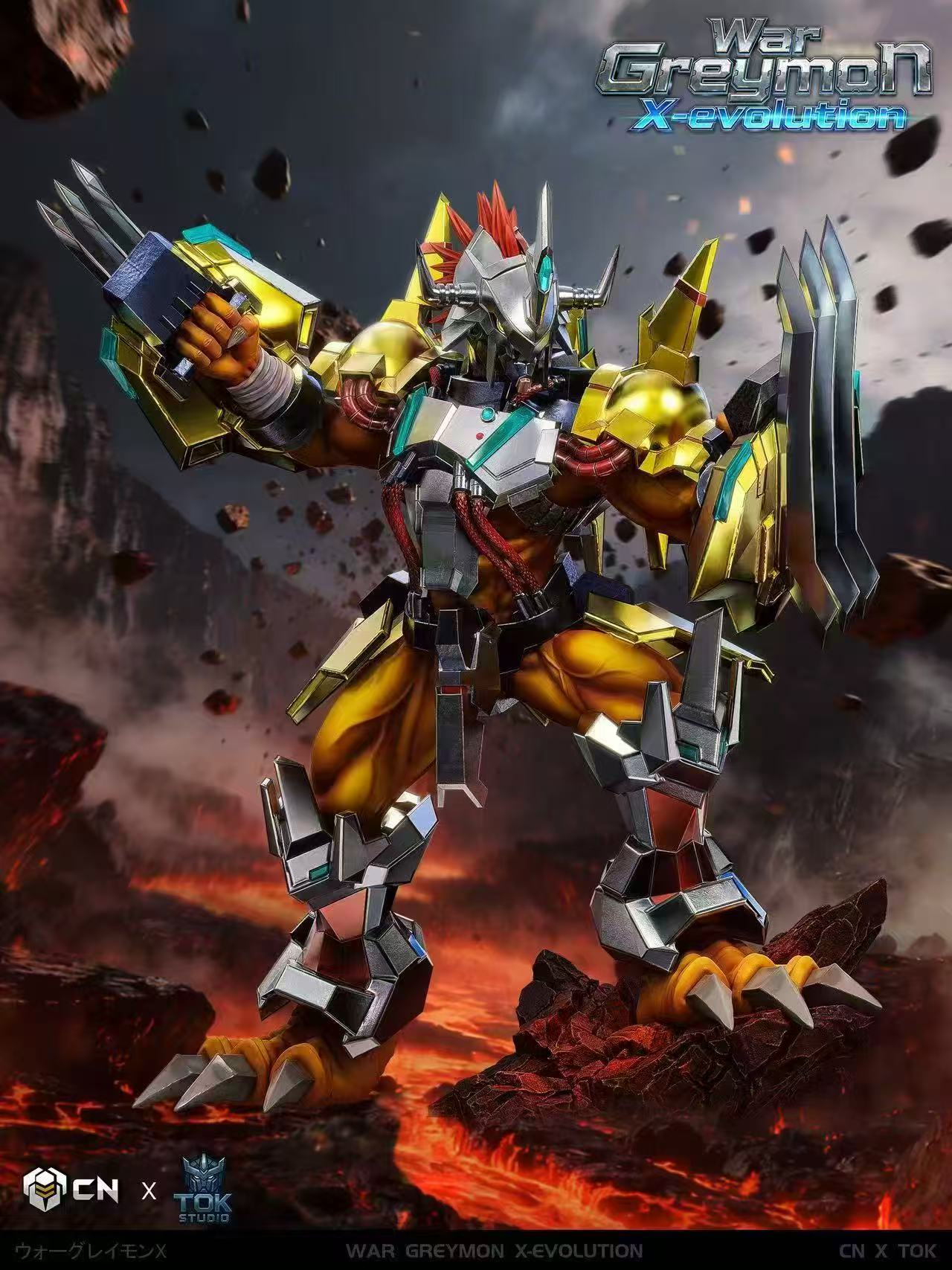 CN Studio X TOK Studio - WarGreymon X [PRE-ORDER] – GK Collectors