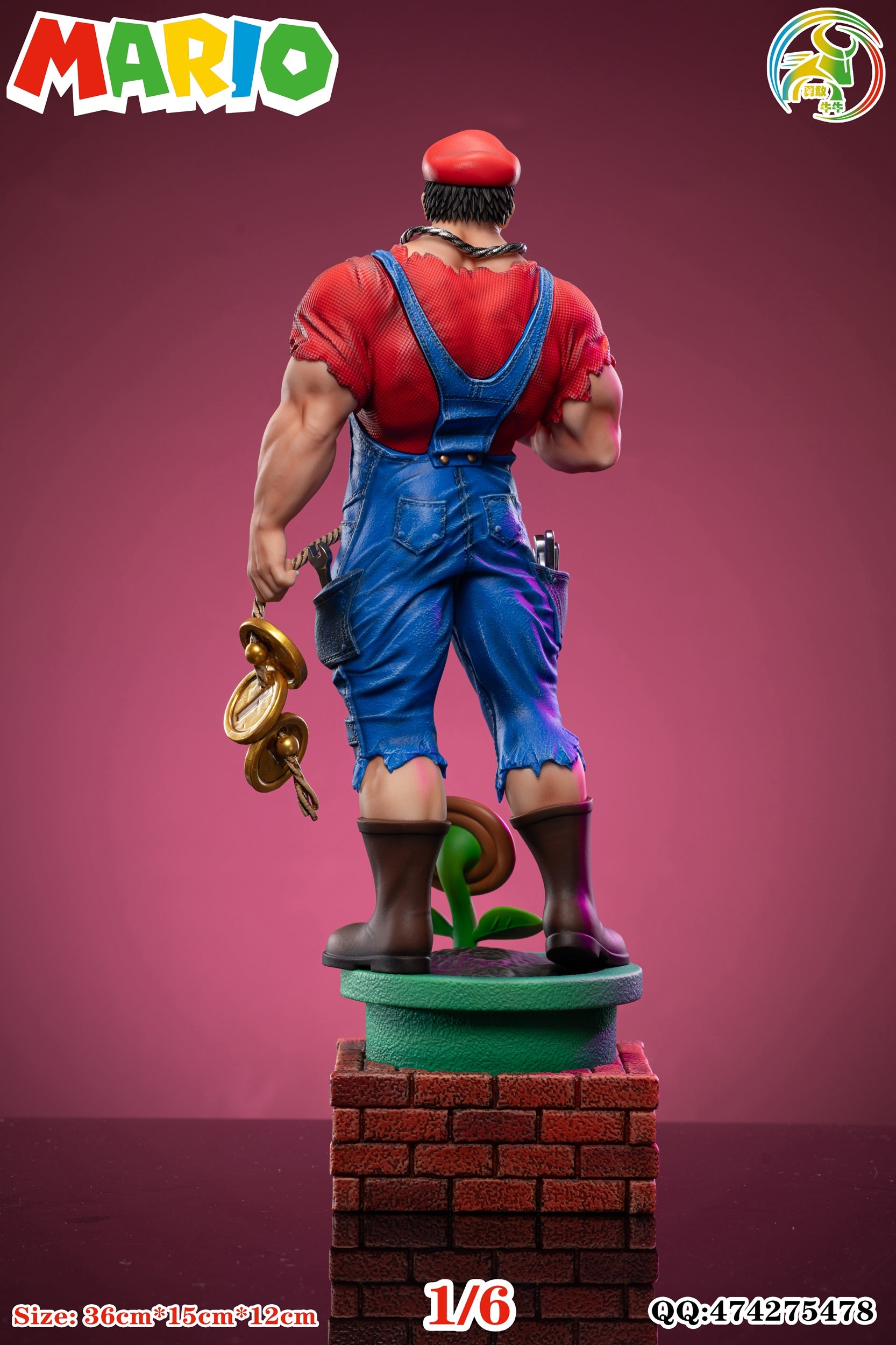 Brave Cow Studio - Muscle Mario [PRE-ORDER CLOSED] – GK Collectors