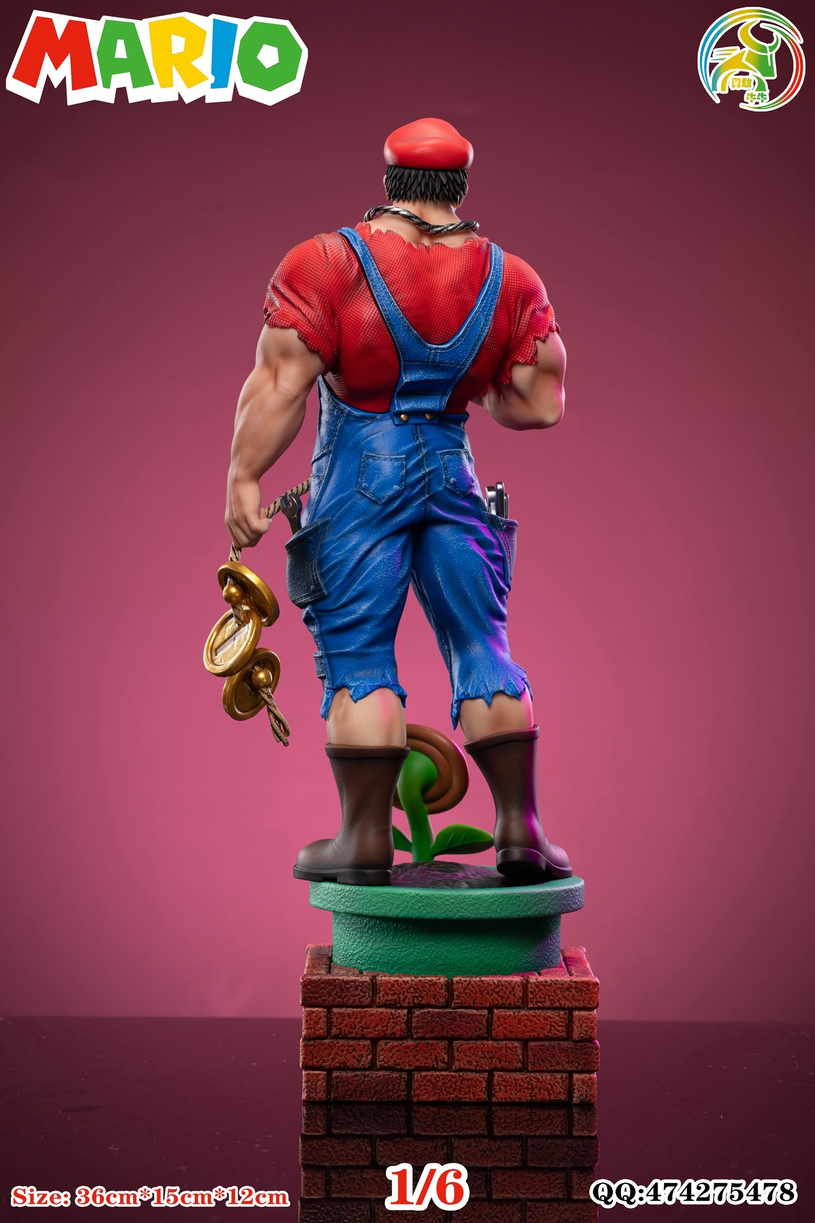 Brave Cow Studio - Muscle Mario [PRE-ORDER CLOSED] – GK Collectors