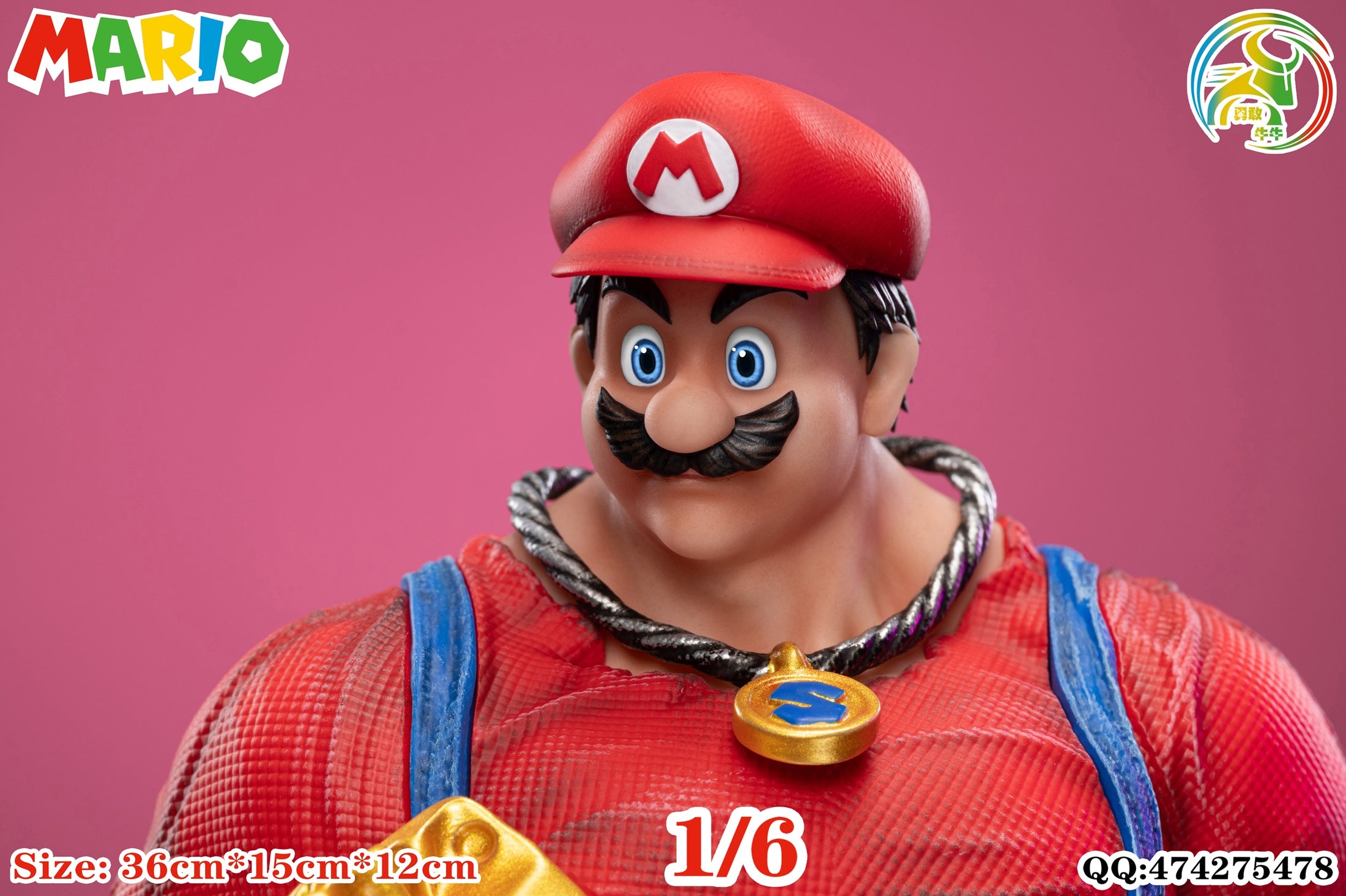 Brave Cow Studio - Muscle Mario [PRE-ORDER CLOSED] – GK Collectors