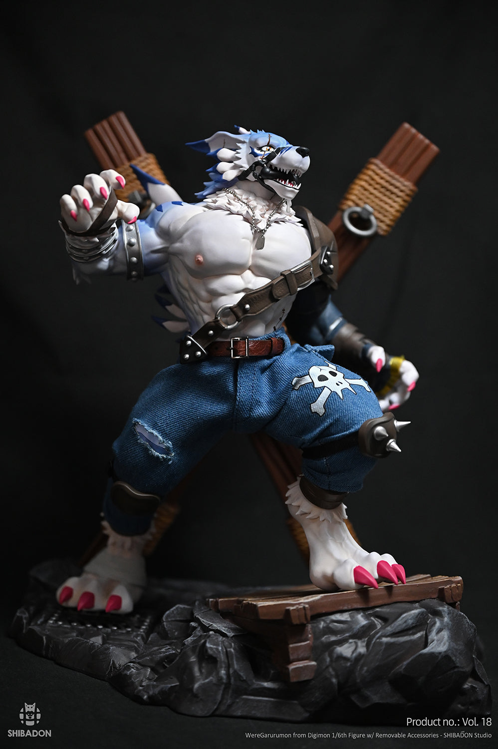 Shibadon Studio - WereGarurumon [PRE-ORDER CLOSED] – GK Collectors