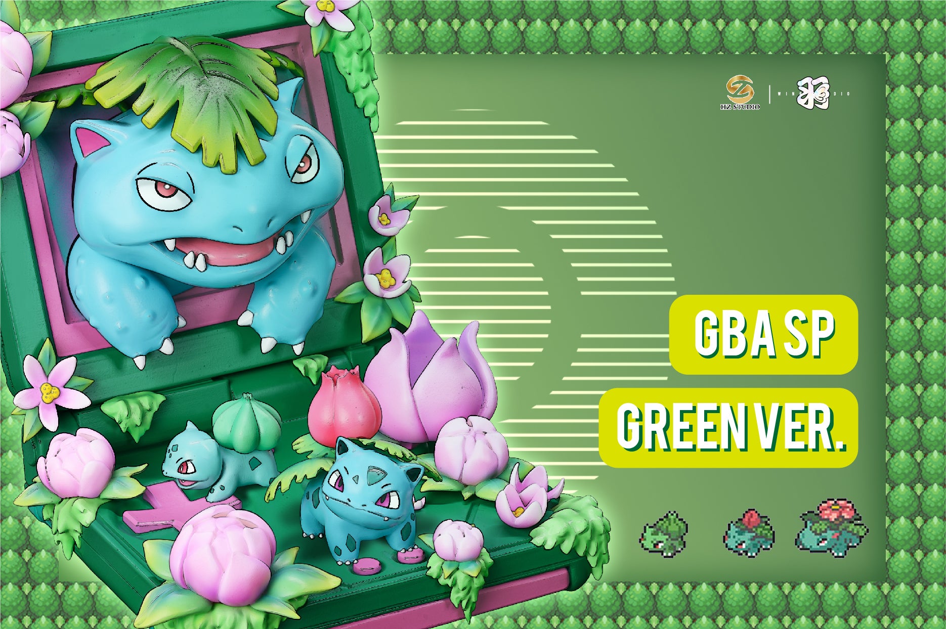 HZ Studio - Gaming Console Series Venusaur Evolution [IN-STOCK] – GK ...