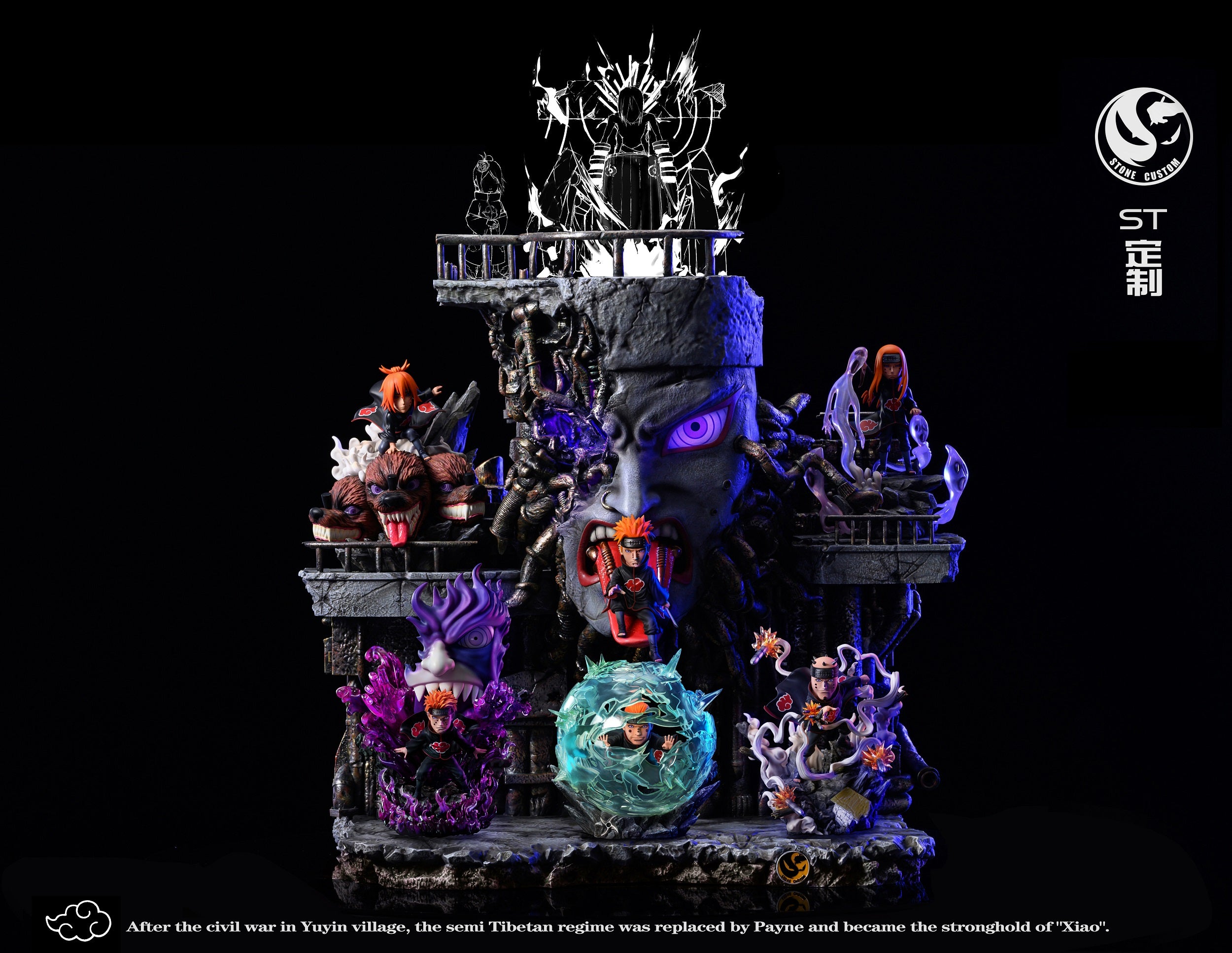 Stone Custom Studio - Six Path of Pain Deva Path and Preta Path [PRE-O ...