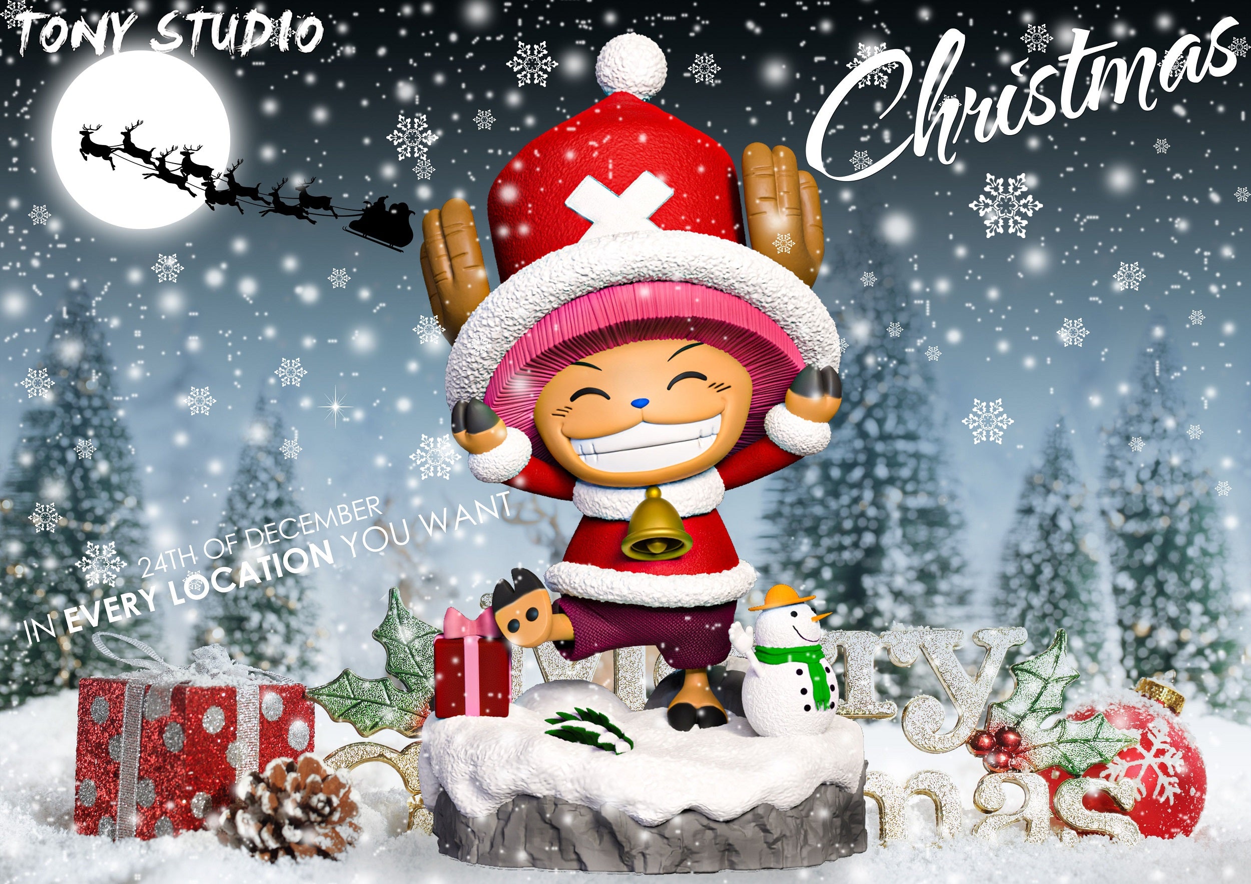 Tony Studio - Christmas Chopper [PRE-ORDER CLOSED] – GK Collectors