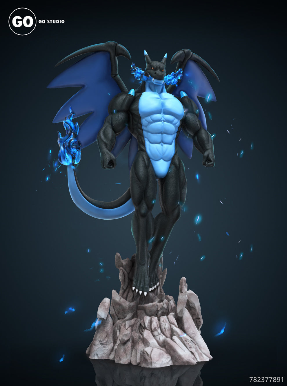 GO Studio - Muscle Series Mega Charizard X [PRE-ORDER CLOSED] – GK ...