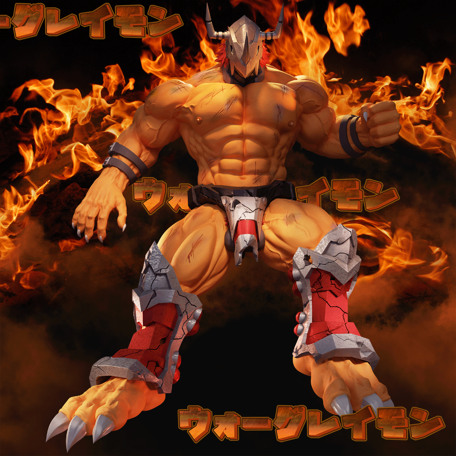Shibadon Studio - WarGreymon [PRE-ORDER CLOSED] – GK Collectors
