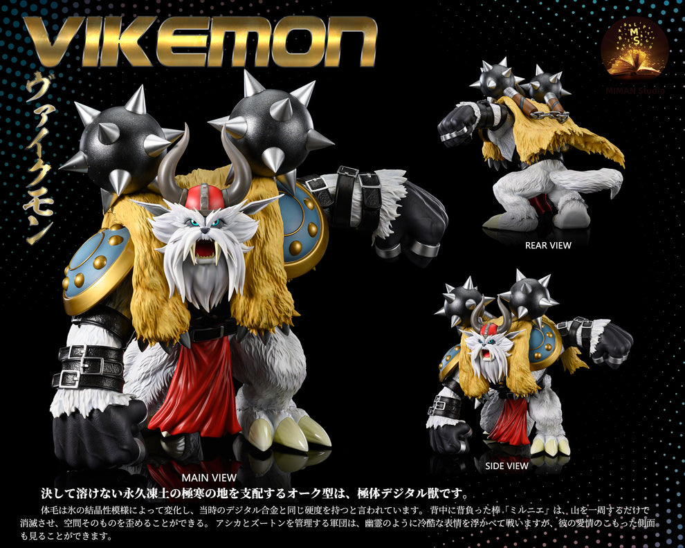 Miman Studio - Vikemon and Gomamon [PRE-ORDER CLOSED] – GK Collectors