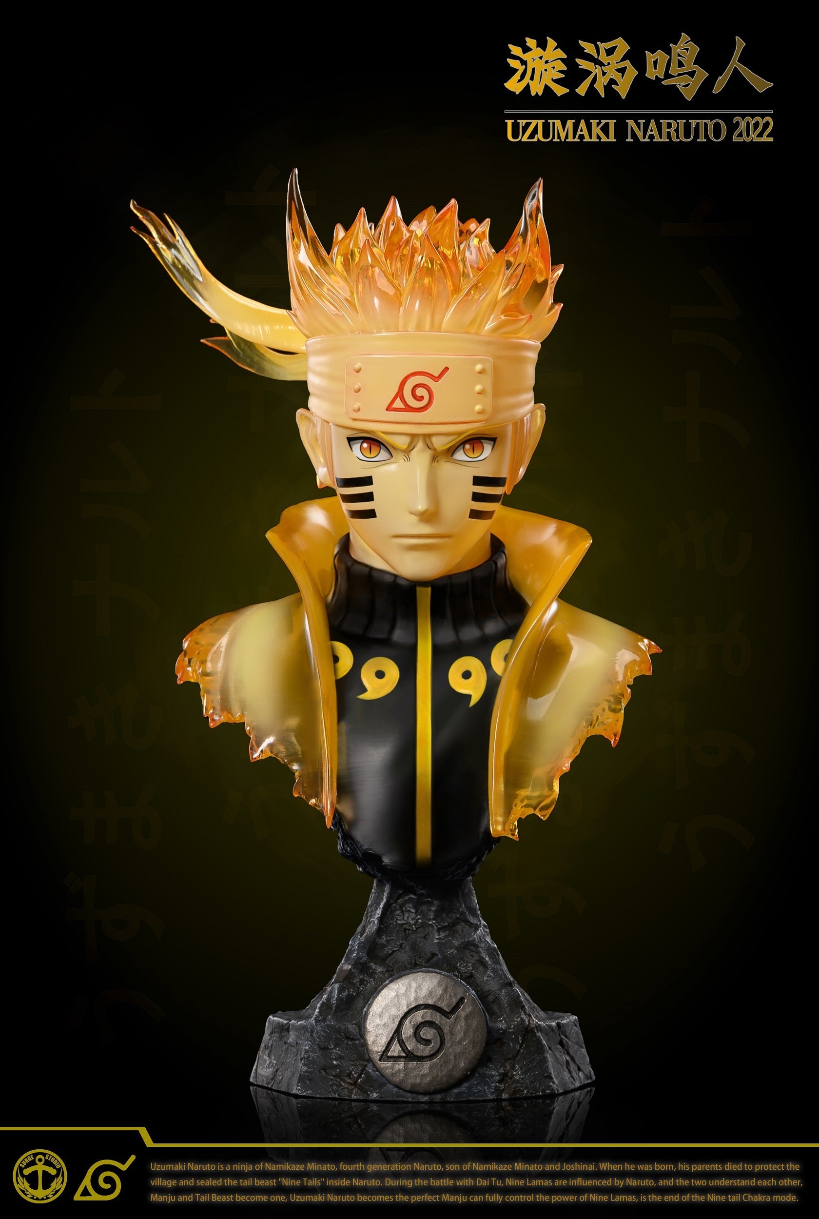 Surge Studio - Ninetails Chakra Mode Minato and Naruto [PRE-ORDER CLOS ...