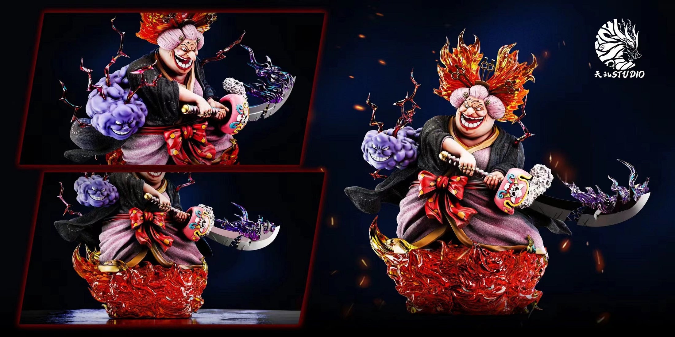 Tian Ji Studio - Big Mom VS Kaido [PRE-ORDER CLOSED] – GK Collectors