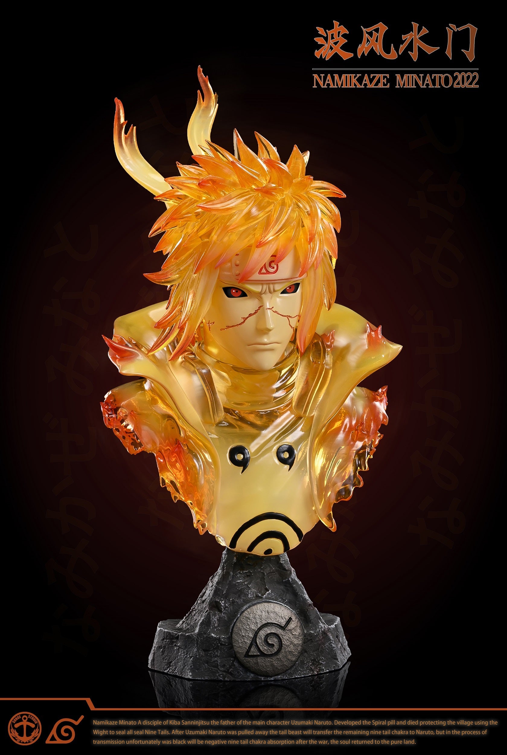 Surge Studio - Ninetails Chakra Mode Minato and Naruto [PRE-ORDER CLOS ...