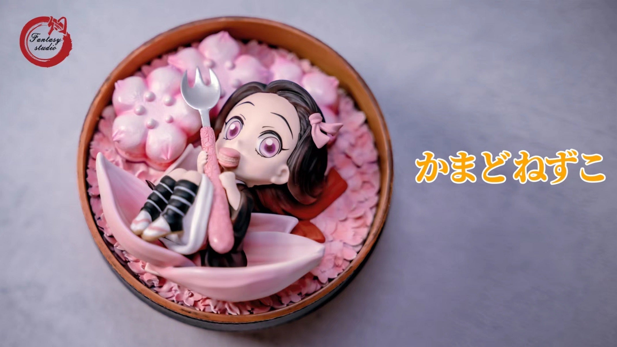 Fantasy Studio - Kamado Nezuko Eating Macarons [IN-STOCK] – GK Collectors